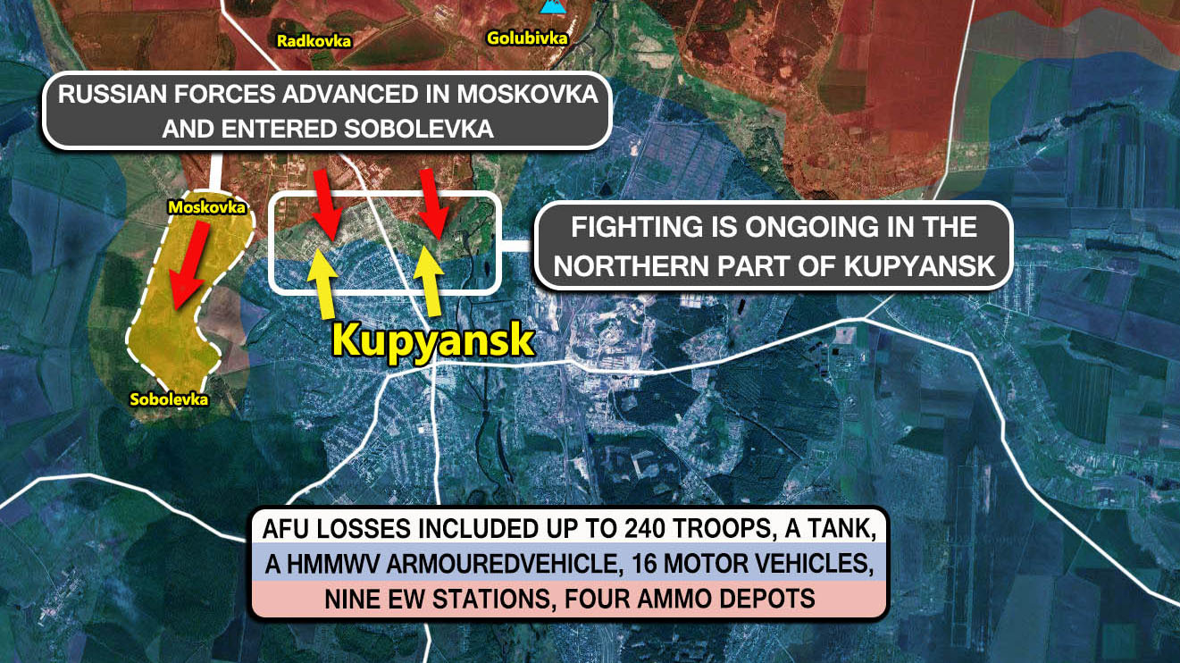 Изгледа да ће Купјанск бити први наредни већи град који ће ослободити ...